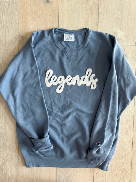 CURSIVE LEGENDS - SALTWATER CHAMPION CREW – H.FLYNN