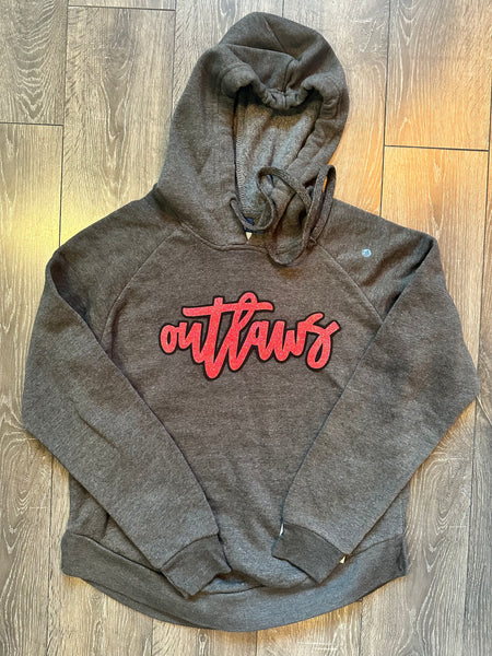 CURSIVE OUTLAWS - ANGEL FLEECE HOODIE – H.FLYNN