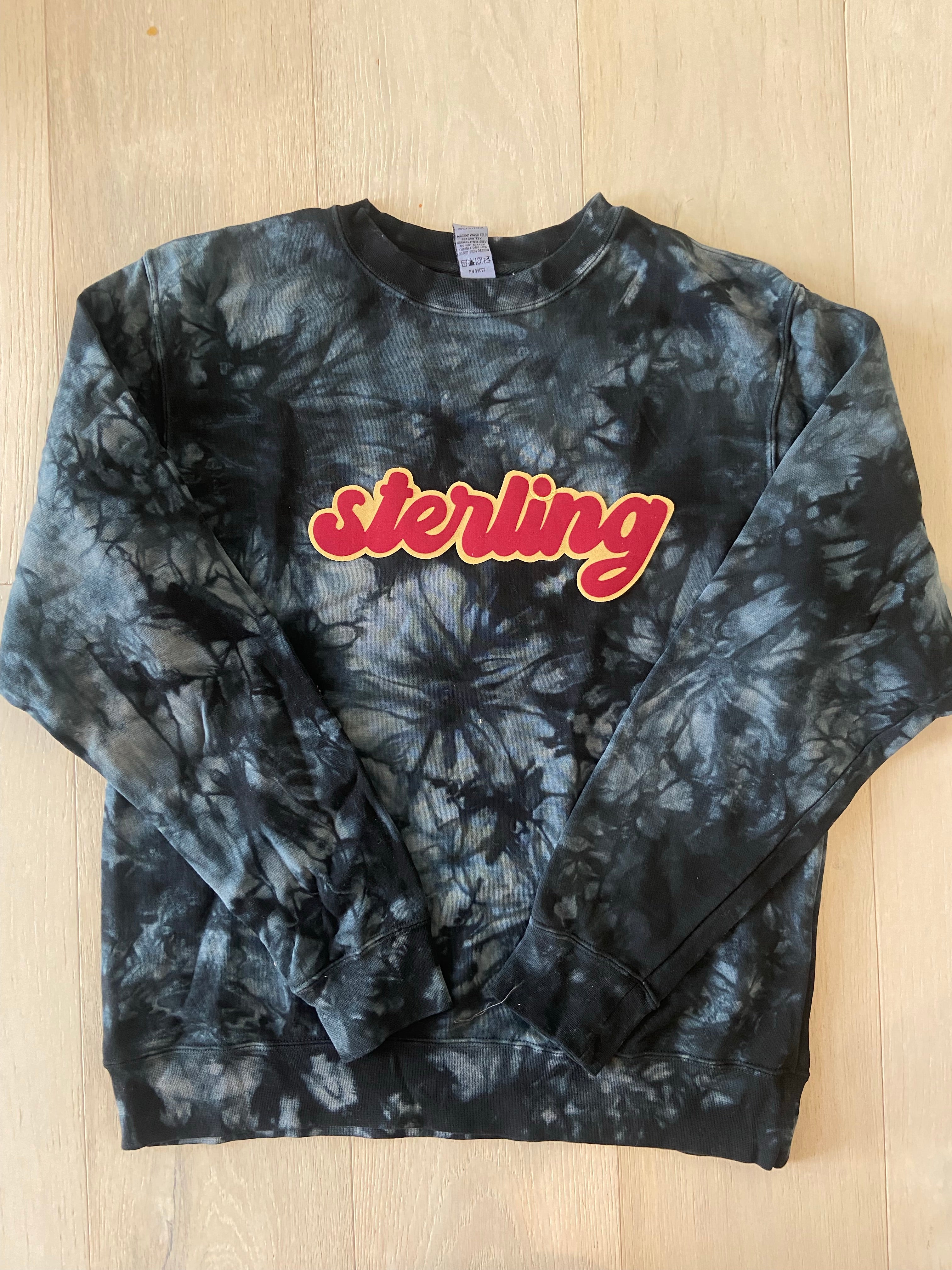 STERLING - BLACK DYED CREW – H.FLYNN