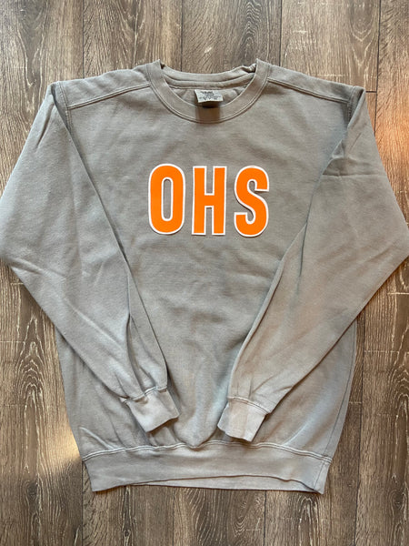 OHS - GREY COMFORT COLORS CREW – H.FLYNN