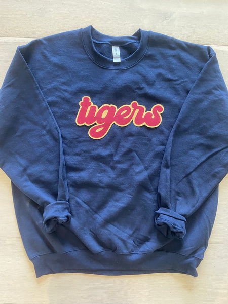 RETRO TIGERS - NAVY CREW – H.FLYNN